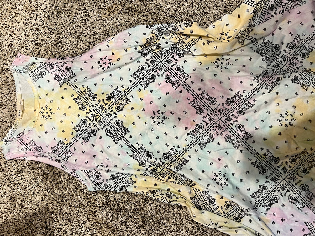 Tie Dye Bandana Tween Tank Dress | Branded Envy