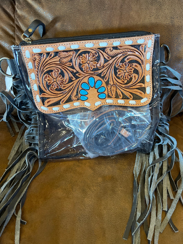 Caesar Clear Crossbody | Branded Envy