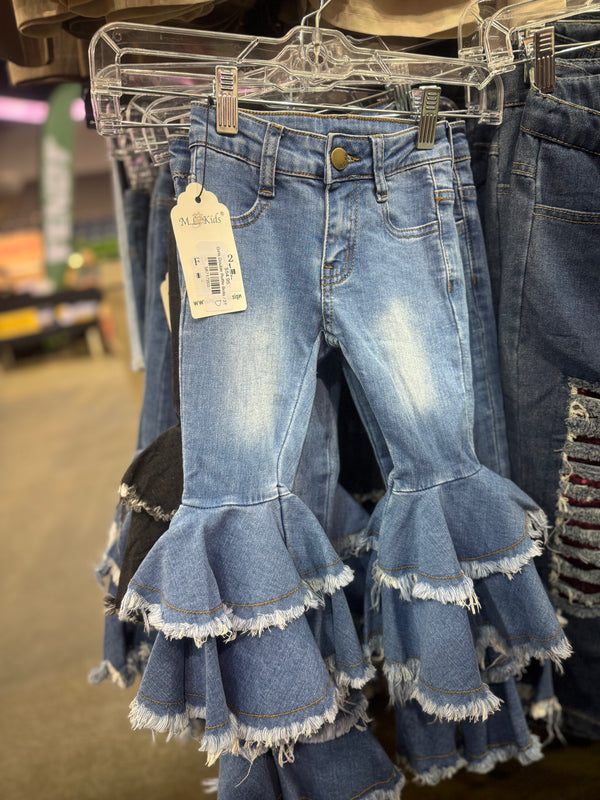 Girls Double Ruffle Bells | Branded Envy